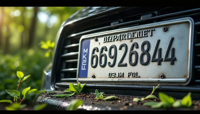 Est-il obligatoire d’avoir un numéro de département sur la plaque d ...
